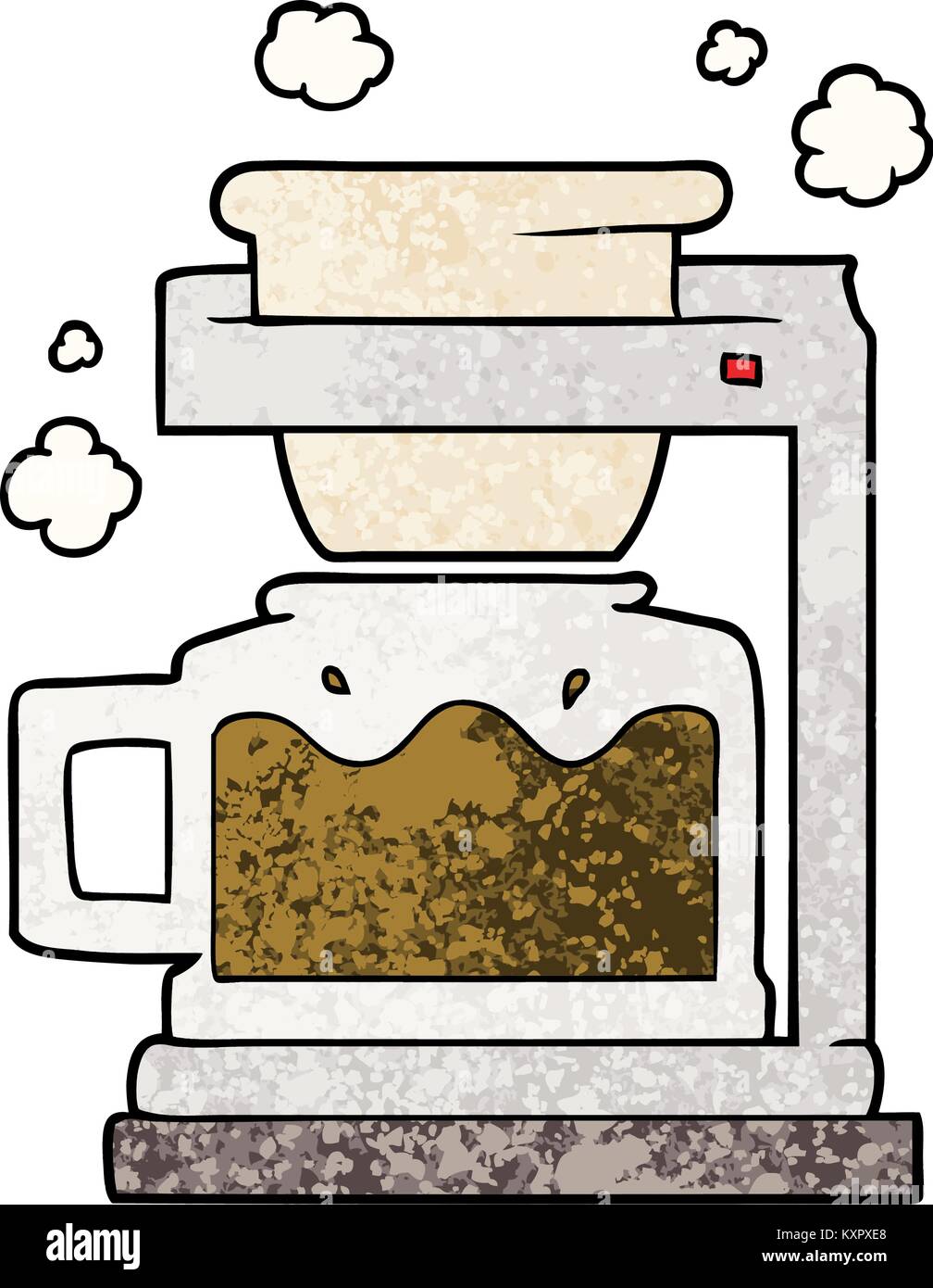 cartoon coffee pot Stock Vector Image & Art - Alamy