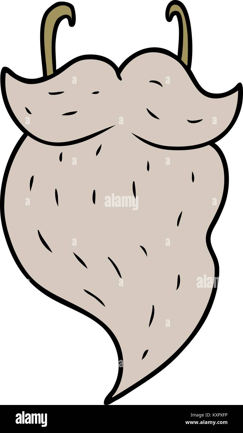 cartoon fake beard Stock Vector Image & Art - Alamy