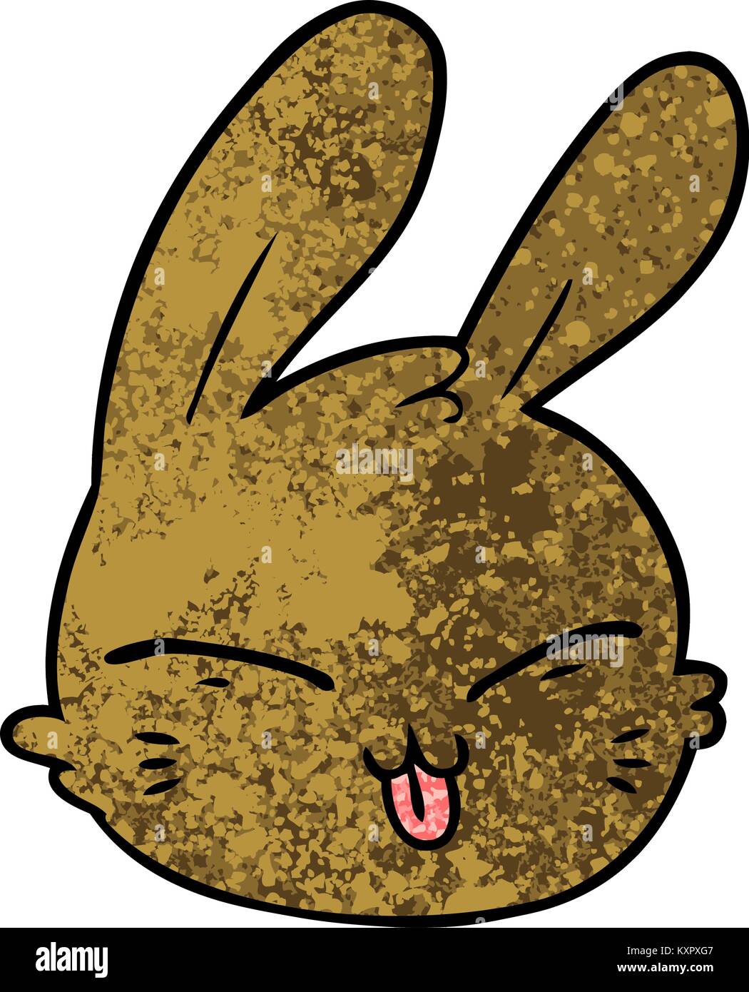 cartoon rabbit face Stock Vector Image & Art - Alamy