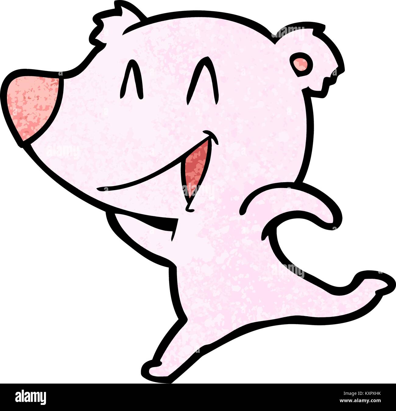 laughing bear cartoon Stock Vector Image & Art - Alamy