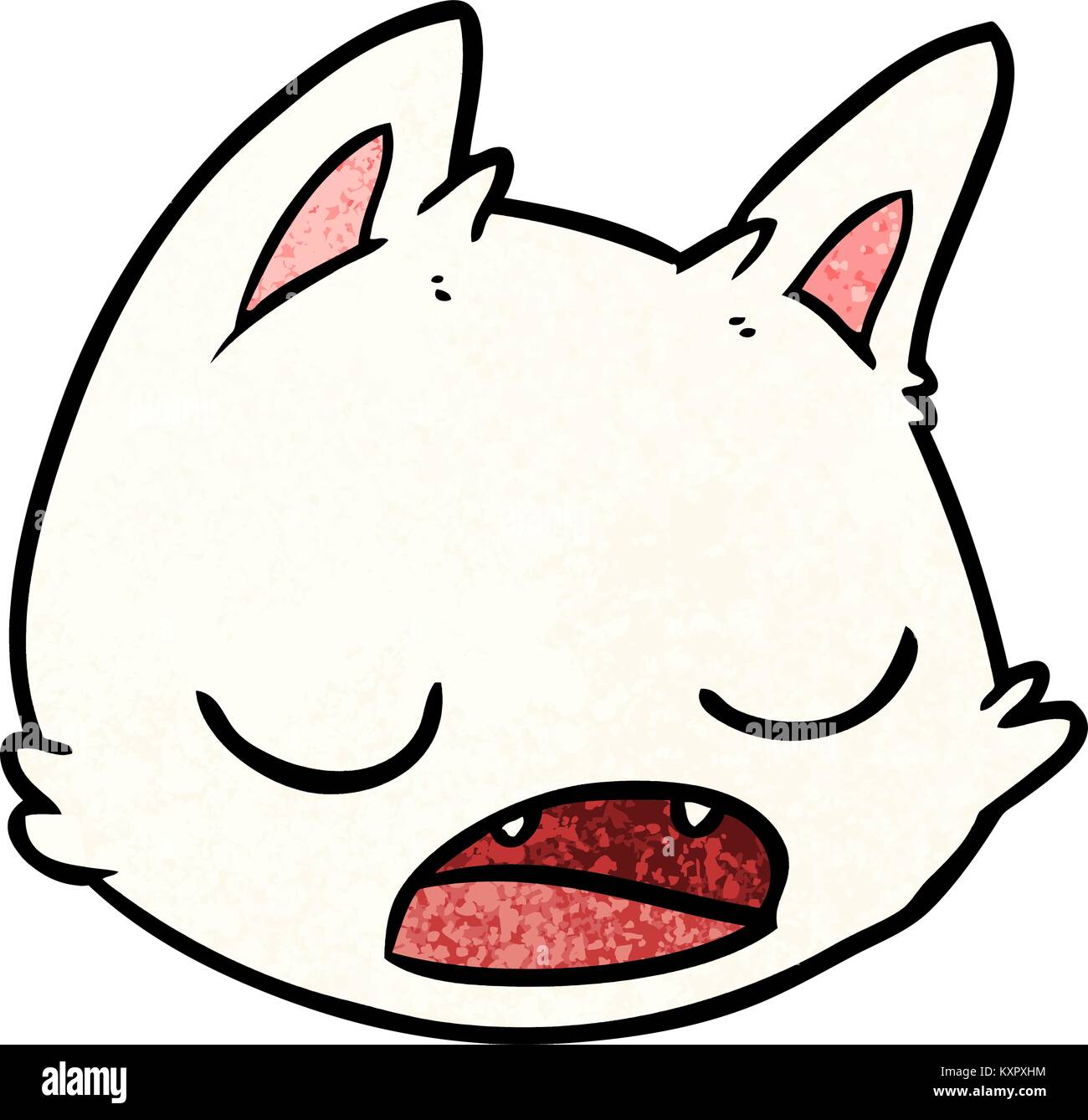 Cartoon Cat Face Stock Vector Image And Art Alamy