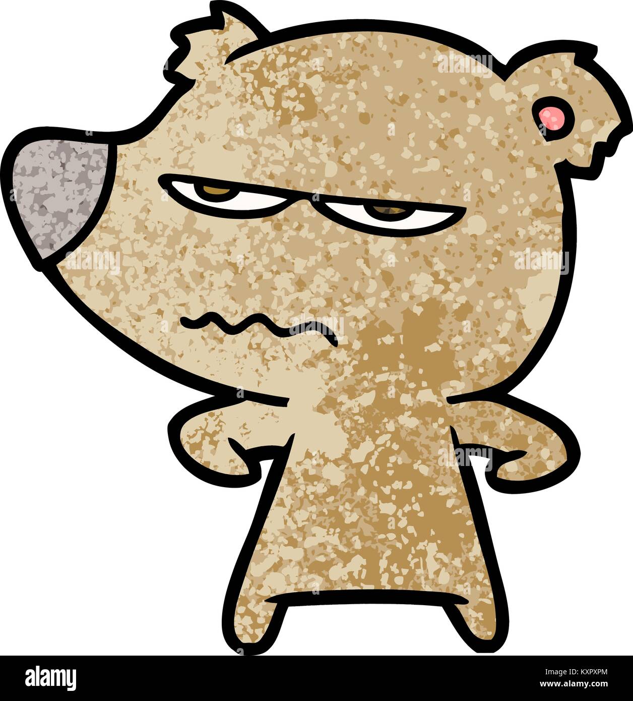 bear cartoon character Stock Vector Image & Art - Alamy
