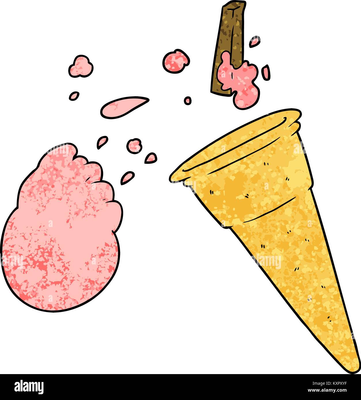 cartoon ice cream Stock Vector Image & Art - Alamy