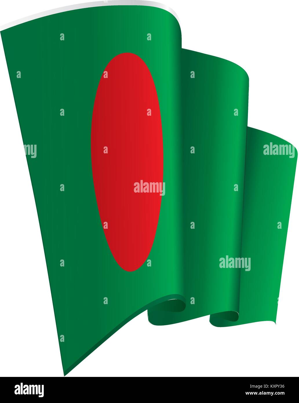 Bangladesh flag, vector illustration Stock Vector Image & Art - Alamy