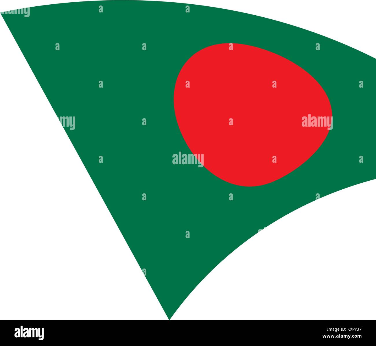 Bangladesh flag, vector illustration Stock Vector Image & Art - Alamy
