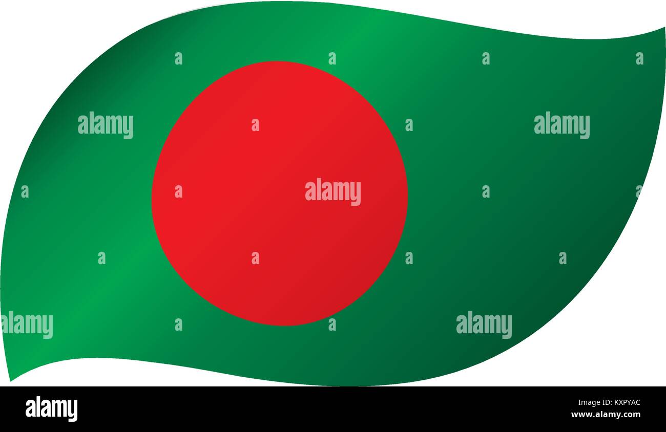 Bangladesh flag, vector illustration Stock Vector Image & Art - Alamy