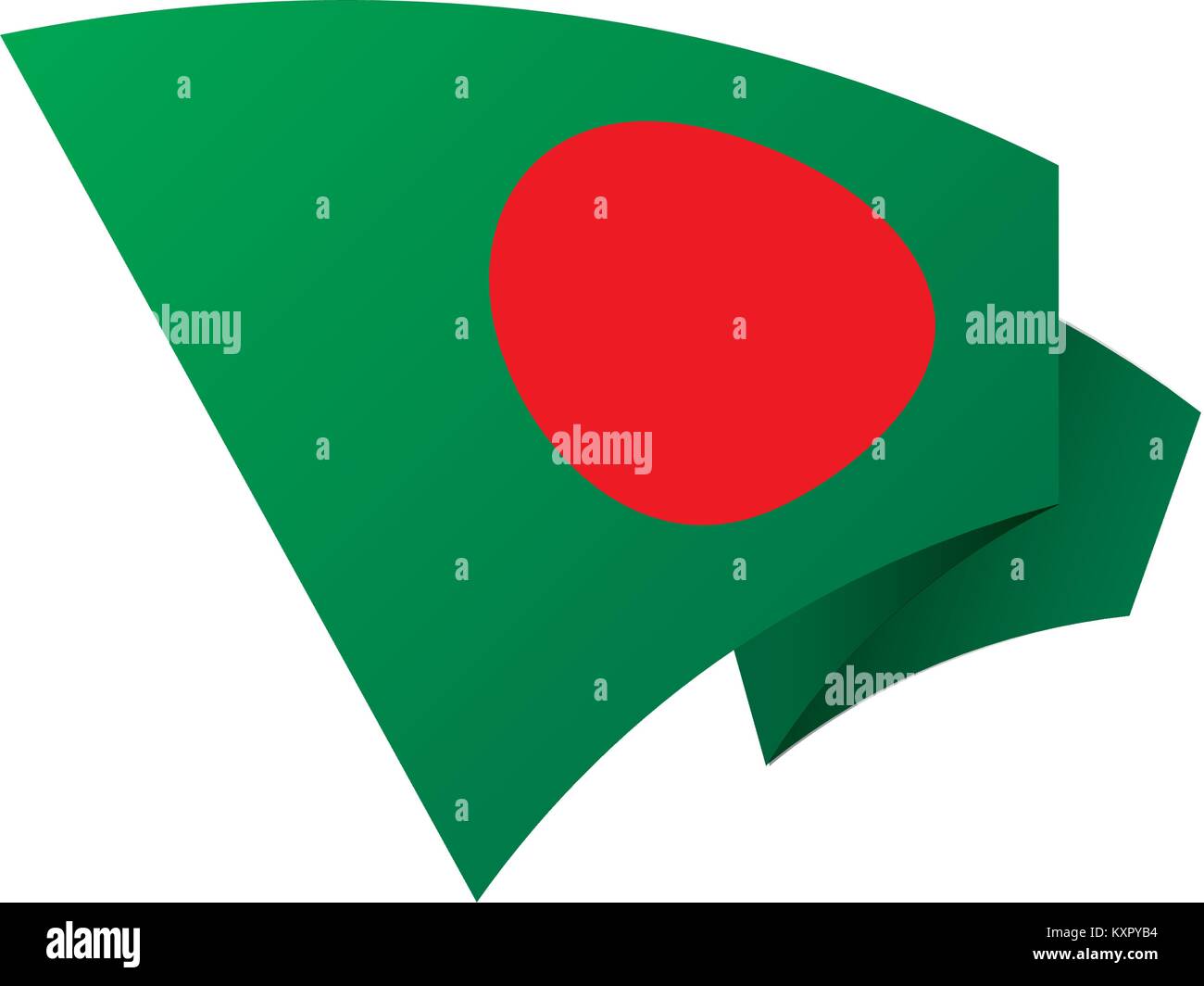 Bangladesh flag, vector illustration Stock Vector Image & Art - Alamy