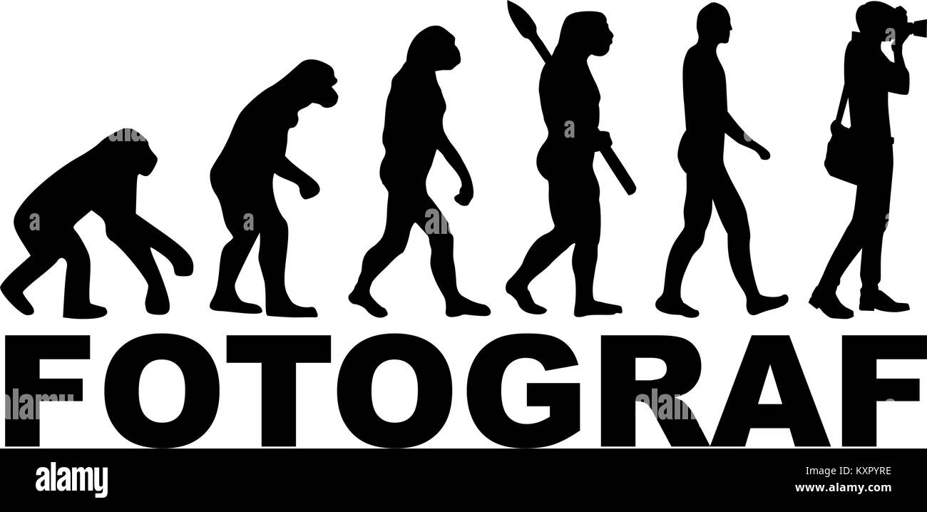 Photographer evolution with german job title Stock Vector Image & Art ...