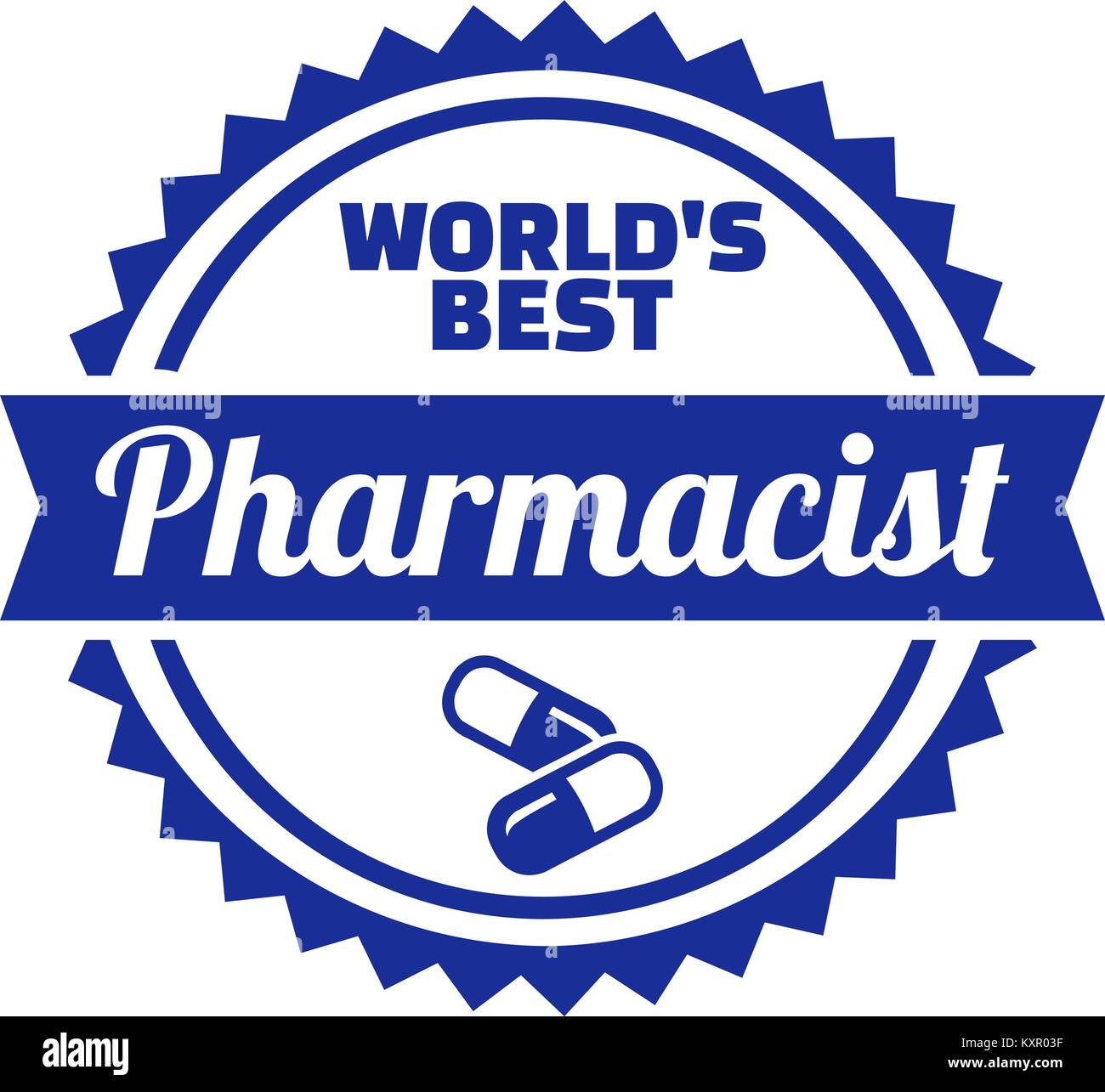 Pharmacist emblem hi-res stock photography and images - Alamy