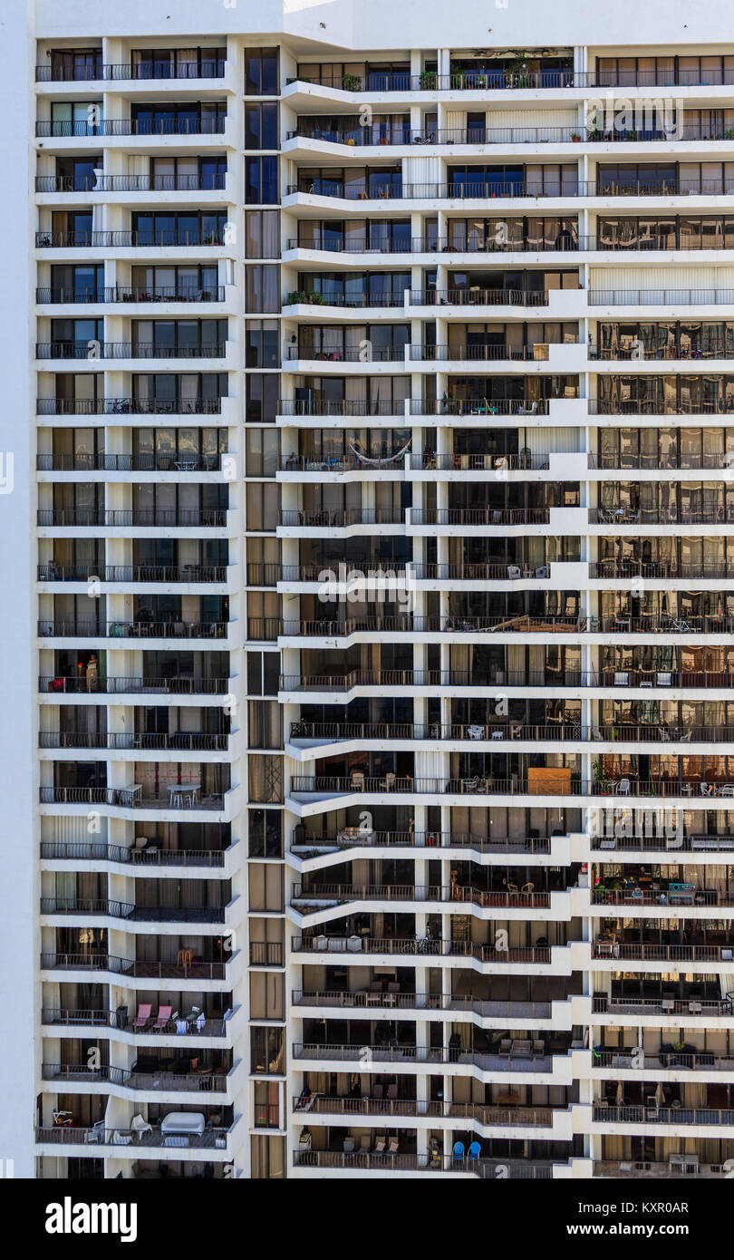 Furnished Balconies on Luxury Miami Condo Building Stock Photo - Alamy