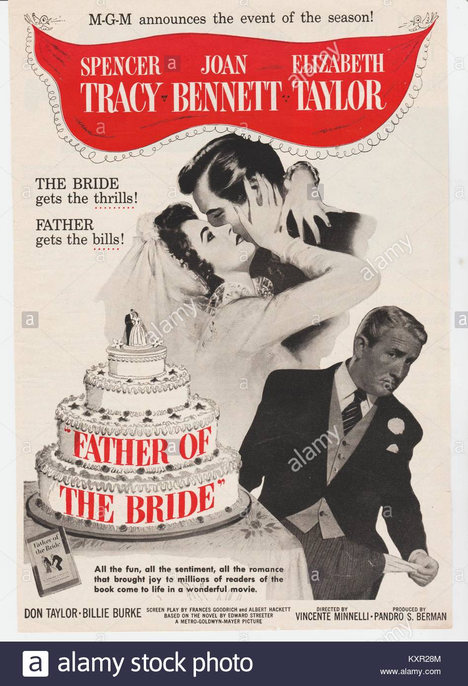 Father Of The Bride Film Stock Photos & Father Of The Bride Film Stock ...