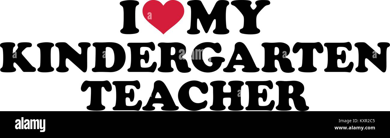 Kindergarten teacher Stock Vector Images - Alamy