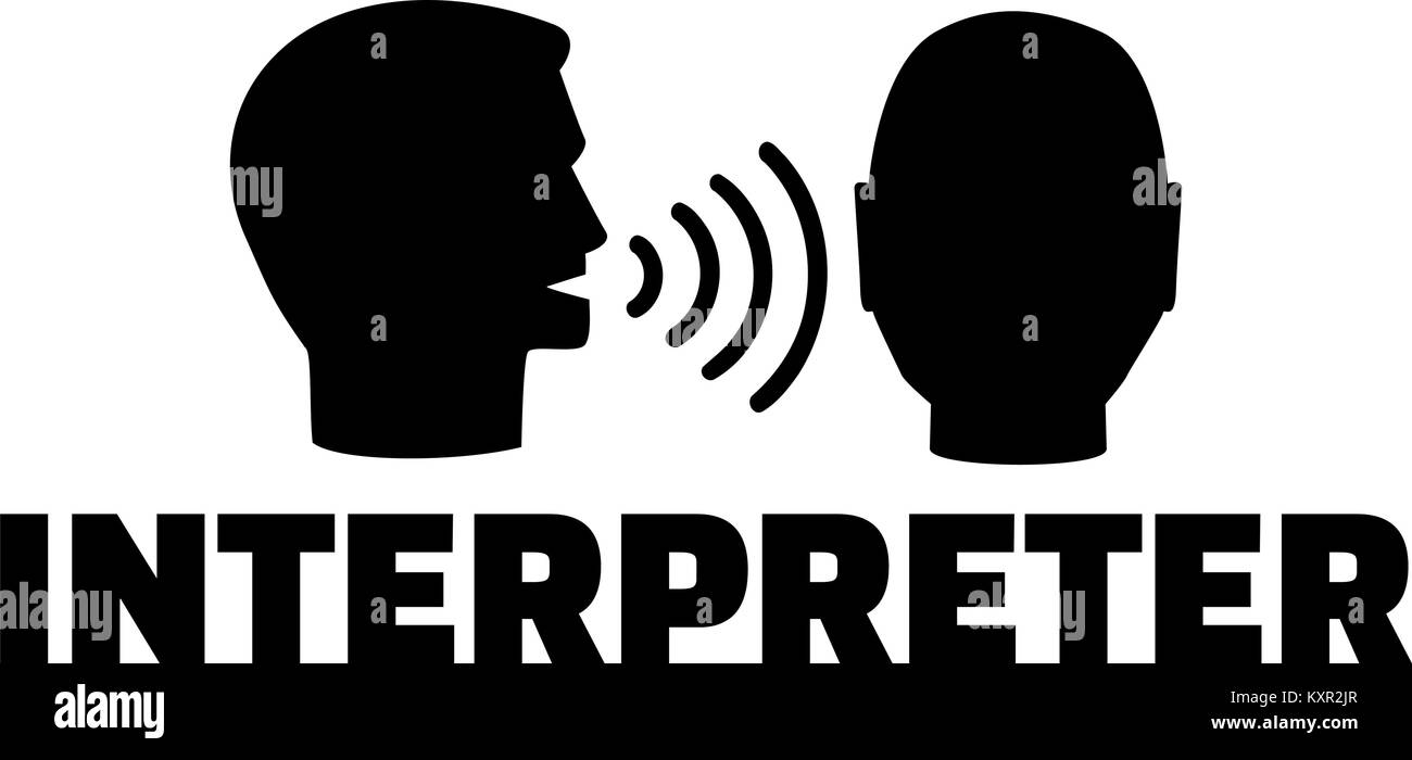 Translator dictionary language interpreter Stock Vector Images - Alamy