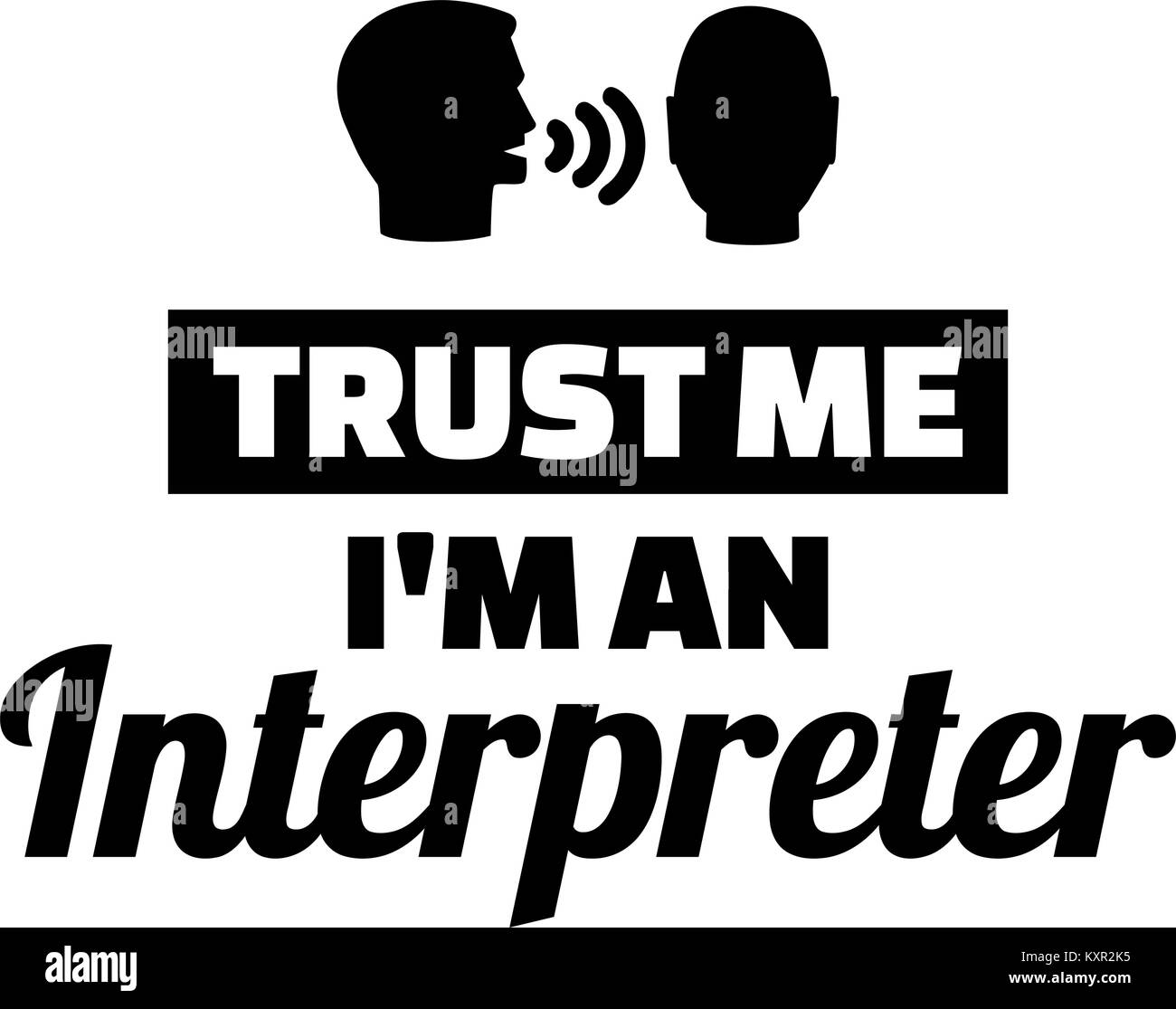 Interpreter vector vectors hi-res stock photography and images - Alamy