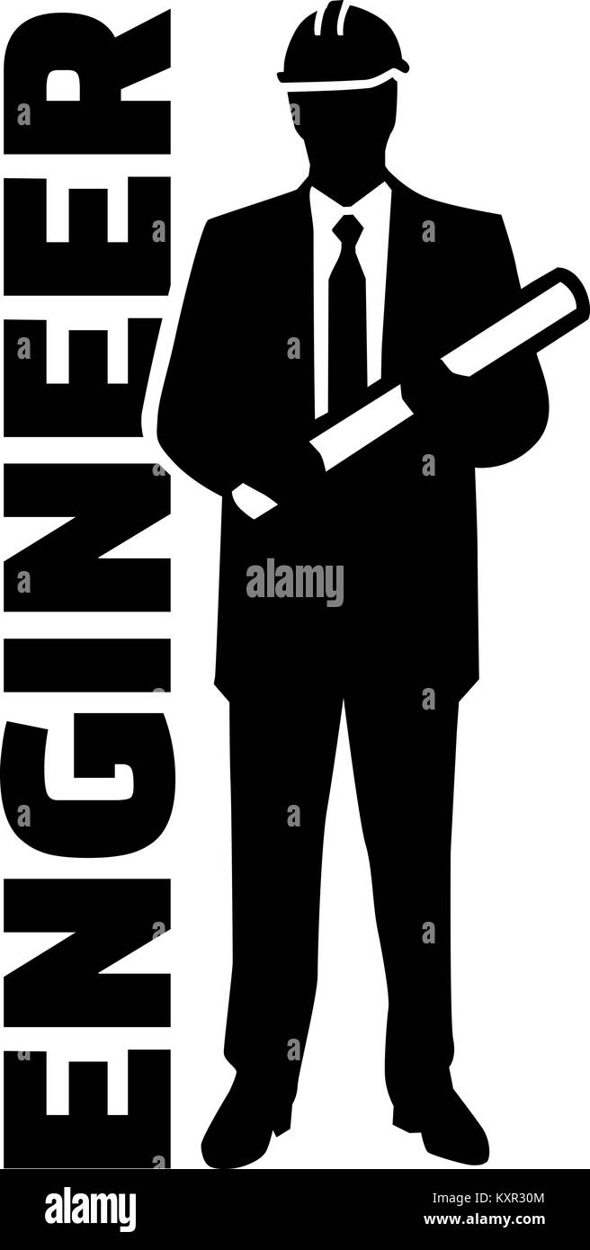 Engineer silhouette hi-res stock photography and images - Alamy