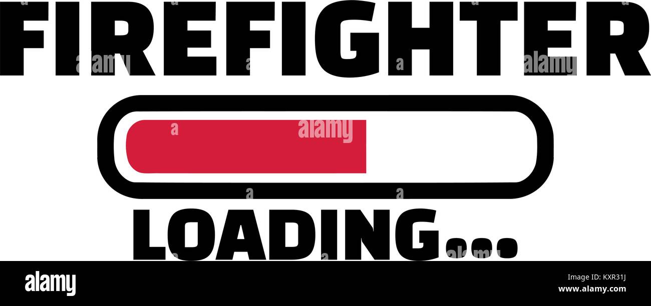Firefighter Loading bar Stock Vector Image & Art - Alamy