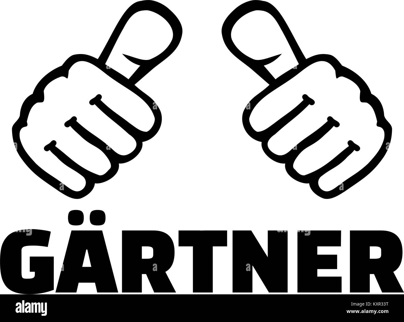 Summer job male Stock Vector Images - Alamy