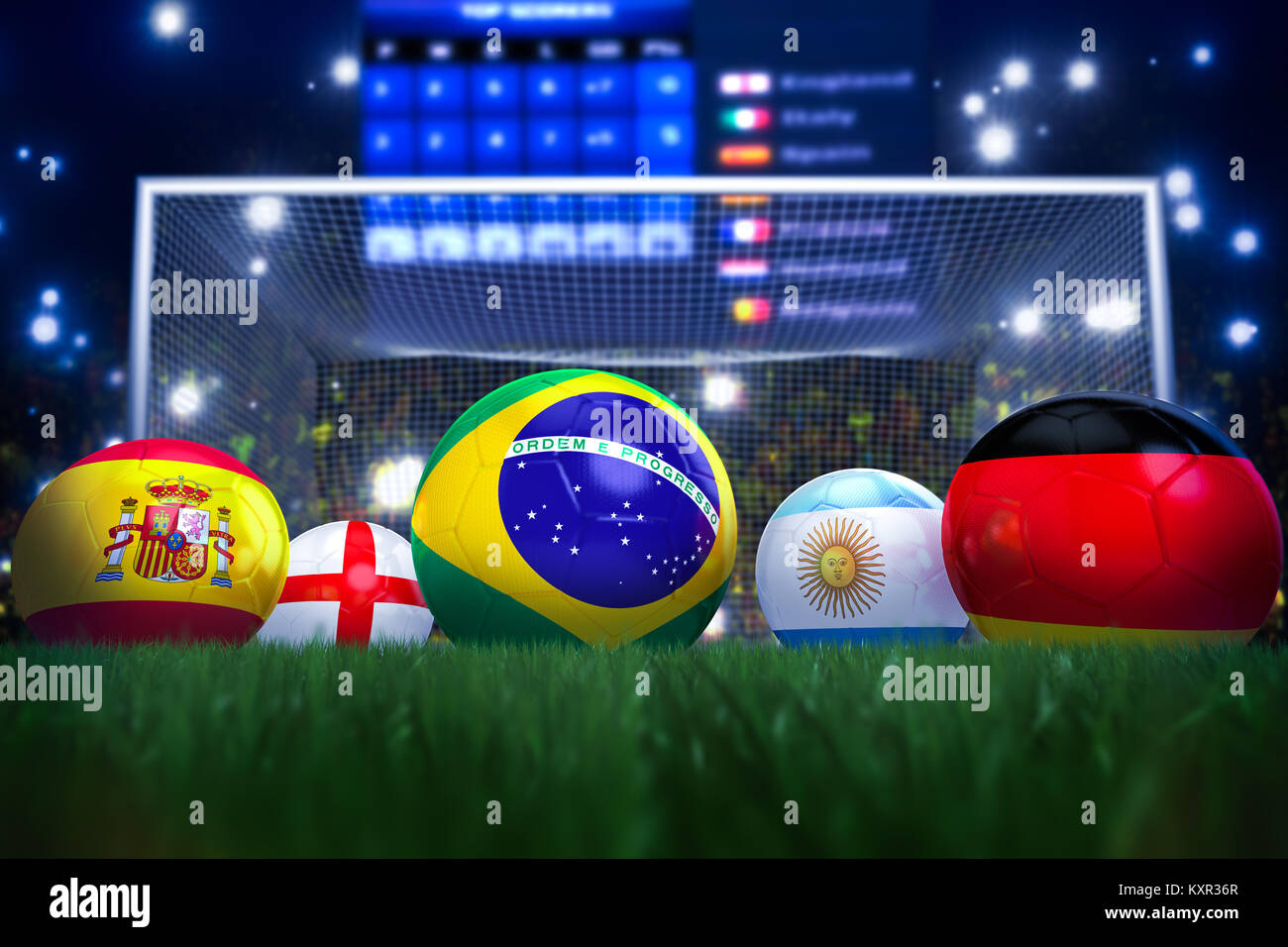 3d stadium night hi-res stock photography and images - Alamy