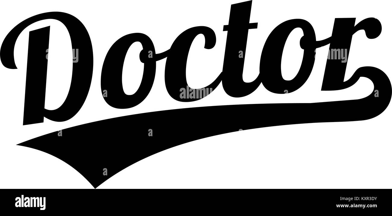 Word doctor Stock Vector Images - Alamy
