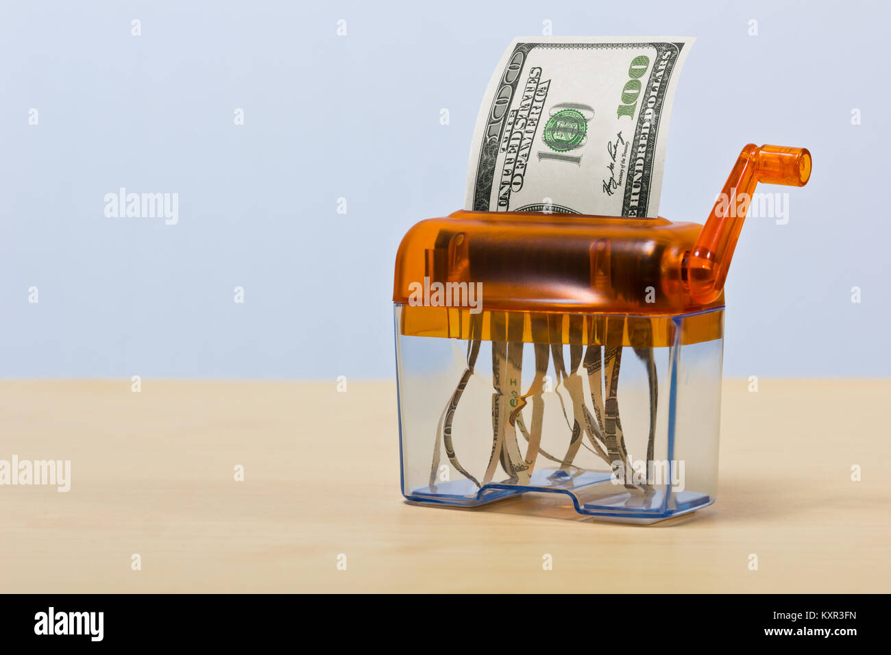 Shredder money hi-res stock photography and images - Alamy