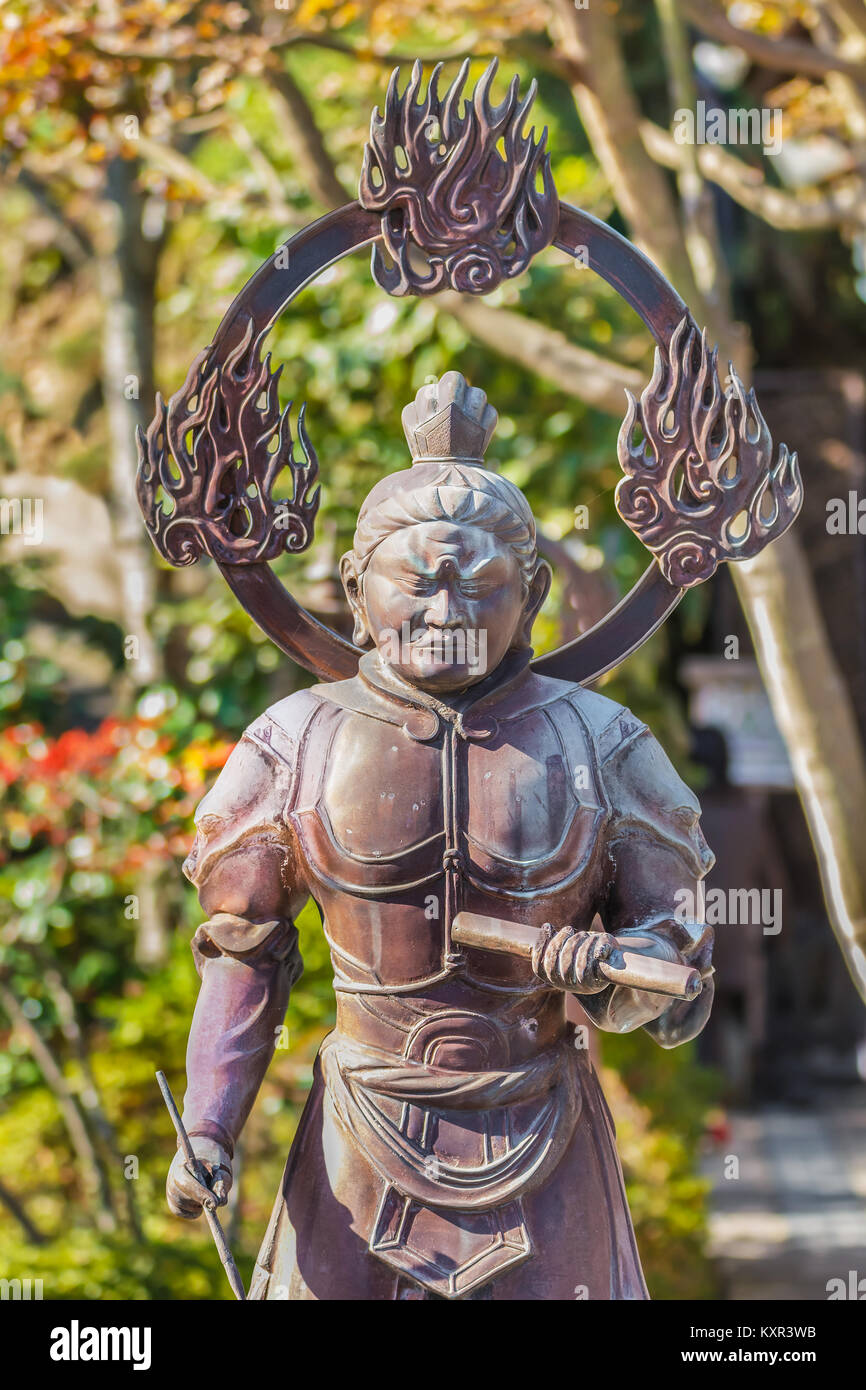 Komokuten- the West guardian ofthe Buddha KAMAKURA, JAPAN - NOVEMBER 24 ...