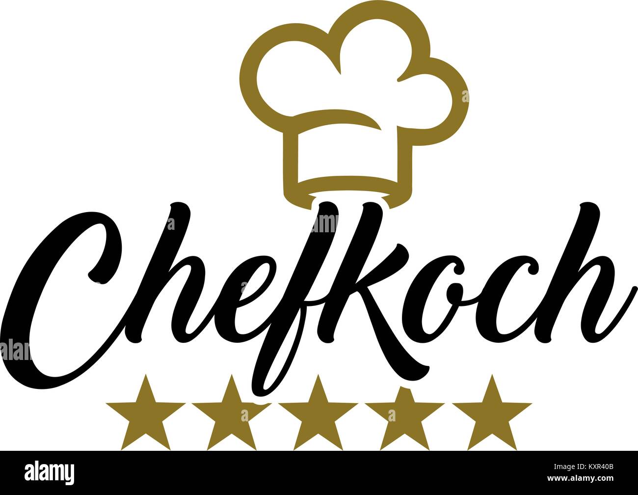 German Chef Stock Vector Images - Alamy