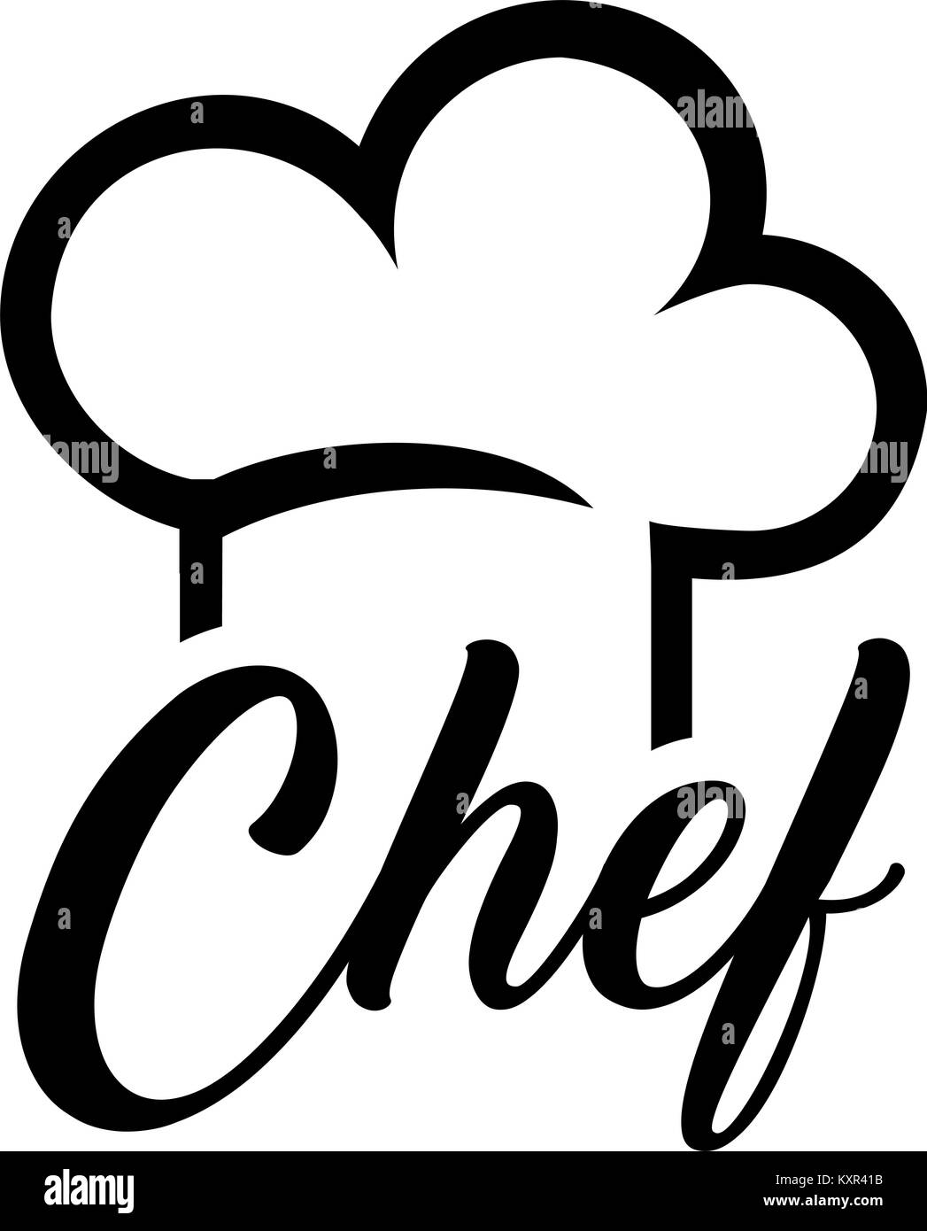 Chefs hat logo Stock Vector Images - Alamy