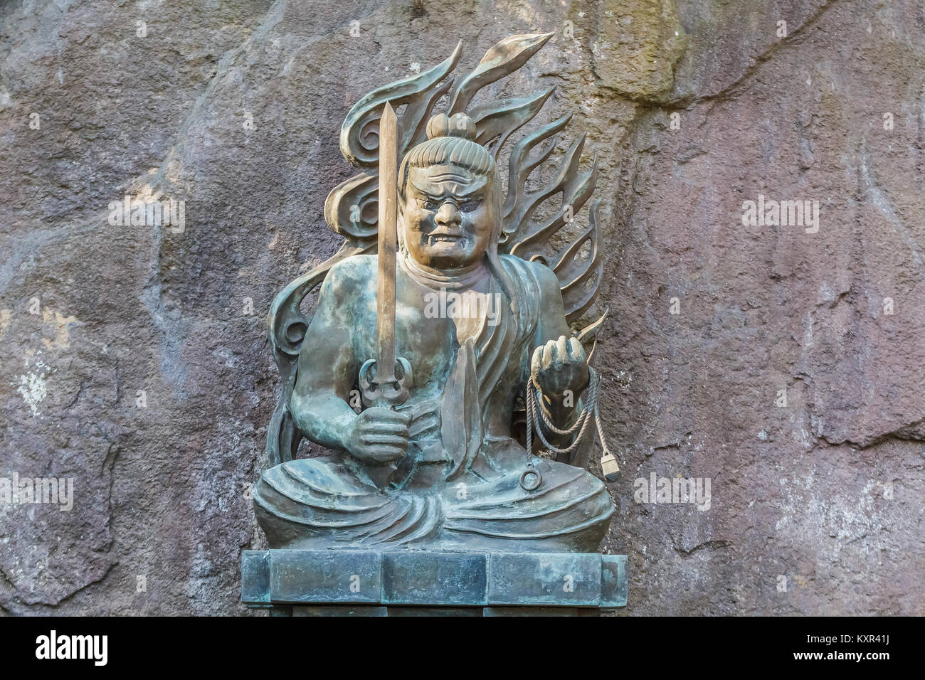 Fudo Myoo - the Five Wisdom Kings of the Womb Realm at Hase-dera Temple ...