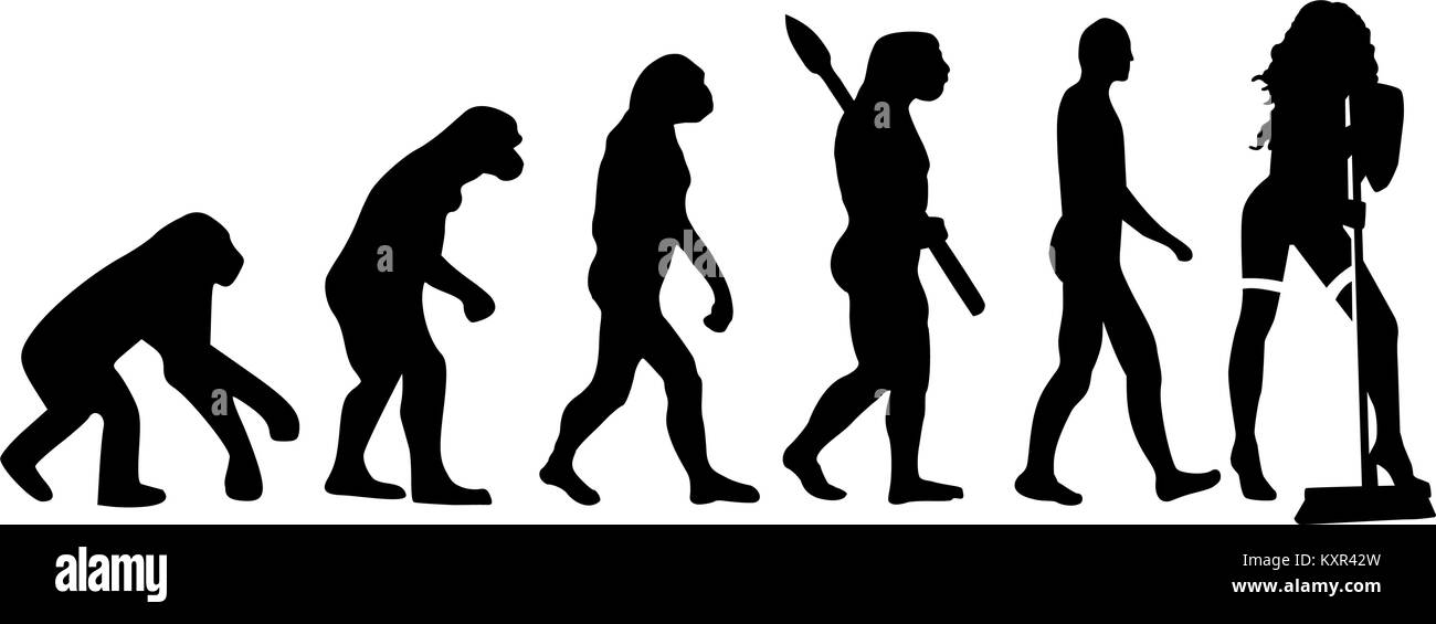 Cleaning female Stock Vector Images - Alamy