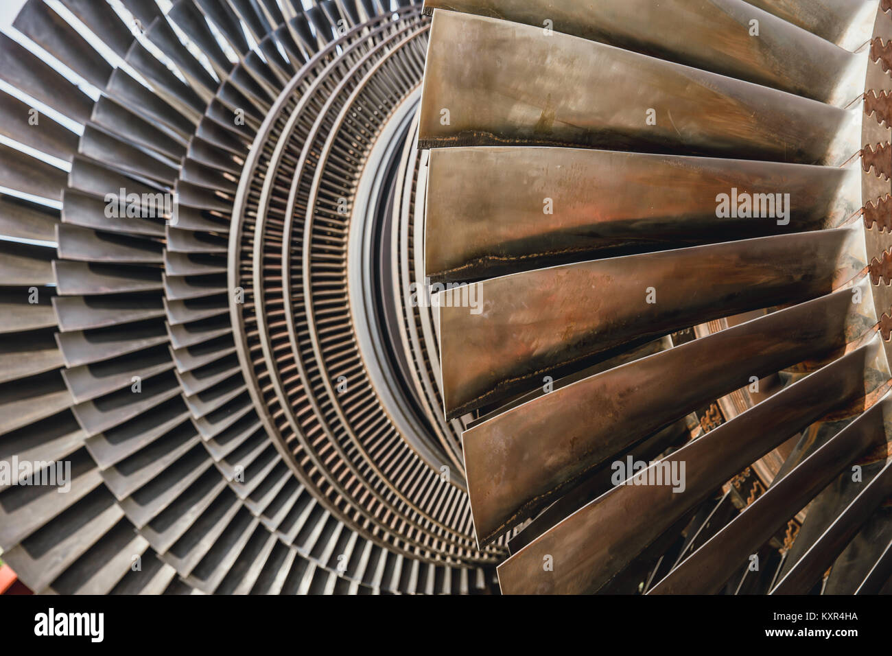 Rotor Blades Steam Turbine Stock Photos & Rotor Blades Steam Turbine ...