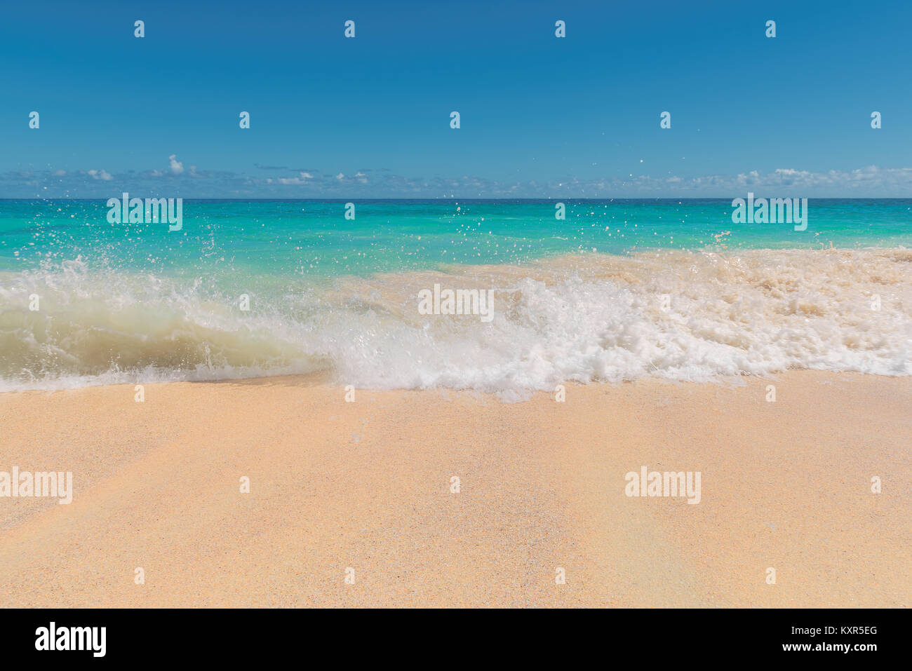 Beautiful sandy beach in cancun hi-res stock photography and images - Alamy