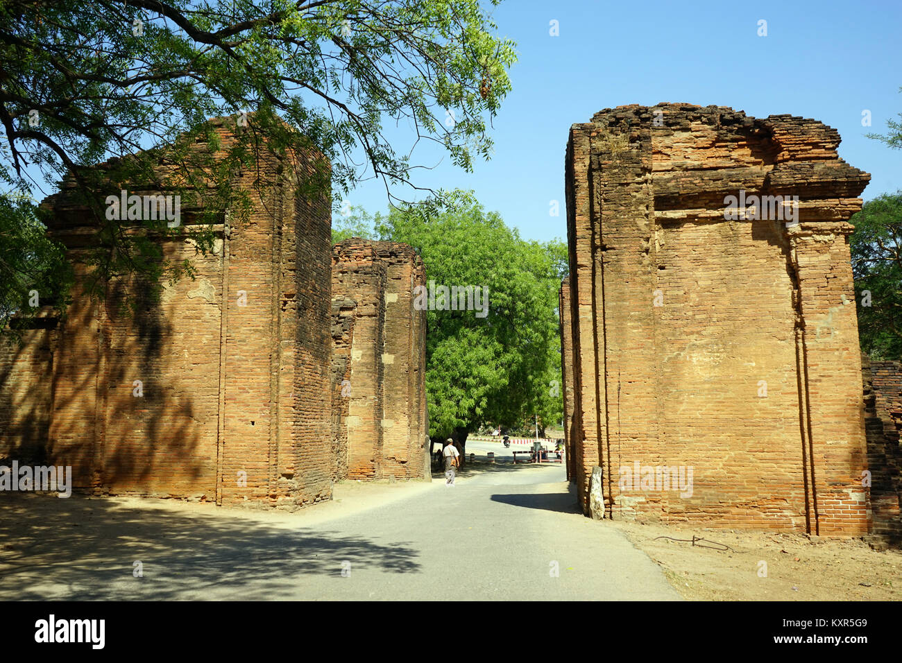 Tharabha Gate in Bagan, Myanmar Stock Photo - Alamy
