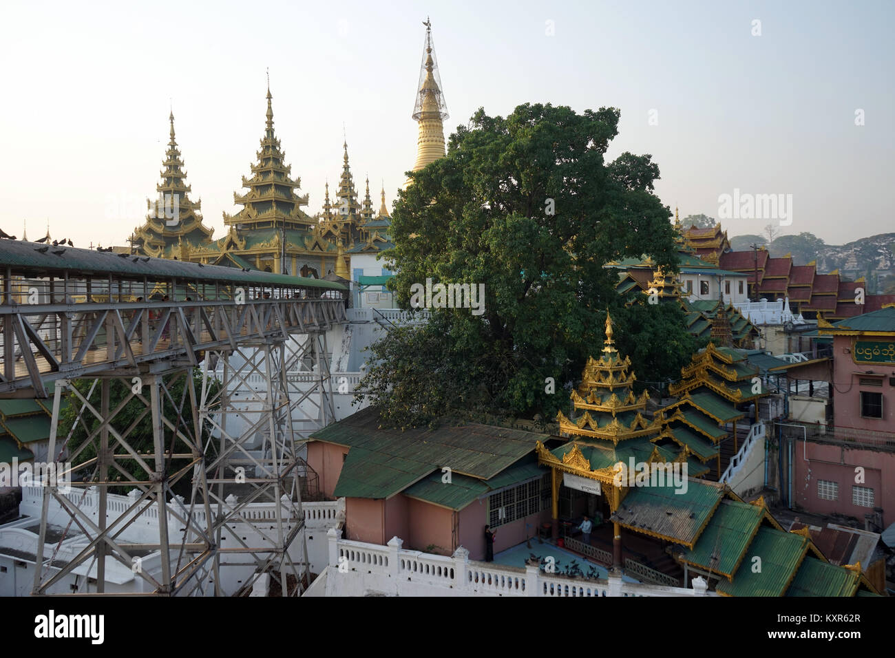 PYAY, MYANMAR - CIRCA APRIL 2017 Shwesandaw Pagoda Stock Photo - Alamy