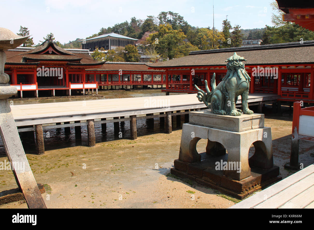 A shintoist temple (Itsukushima) in Miyajima (Japan Stock Photo - Alamy