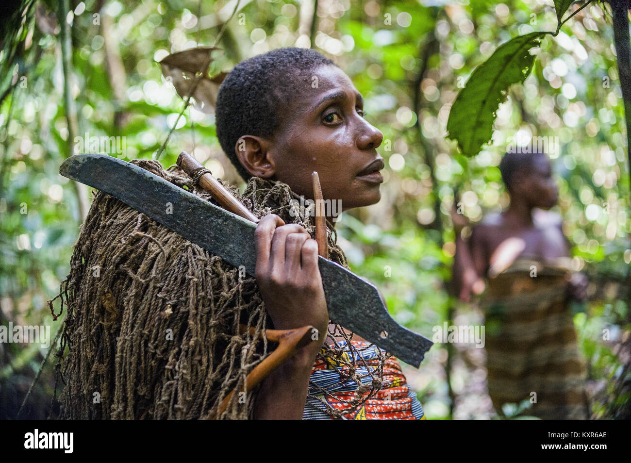 Baka pygmy girl hi-res stock photography and images - Alamy