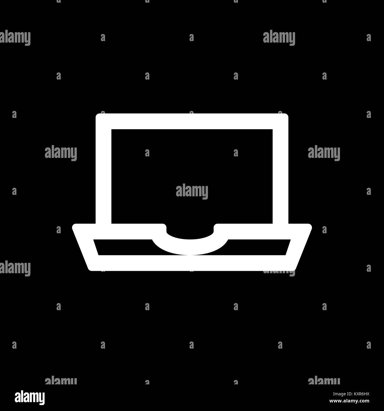 Portfolio icon for simple flat style ui design Stock Vector Image & Art ...