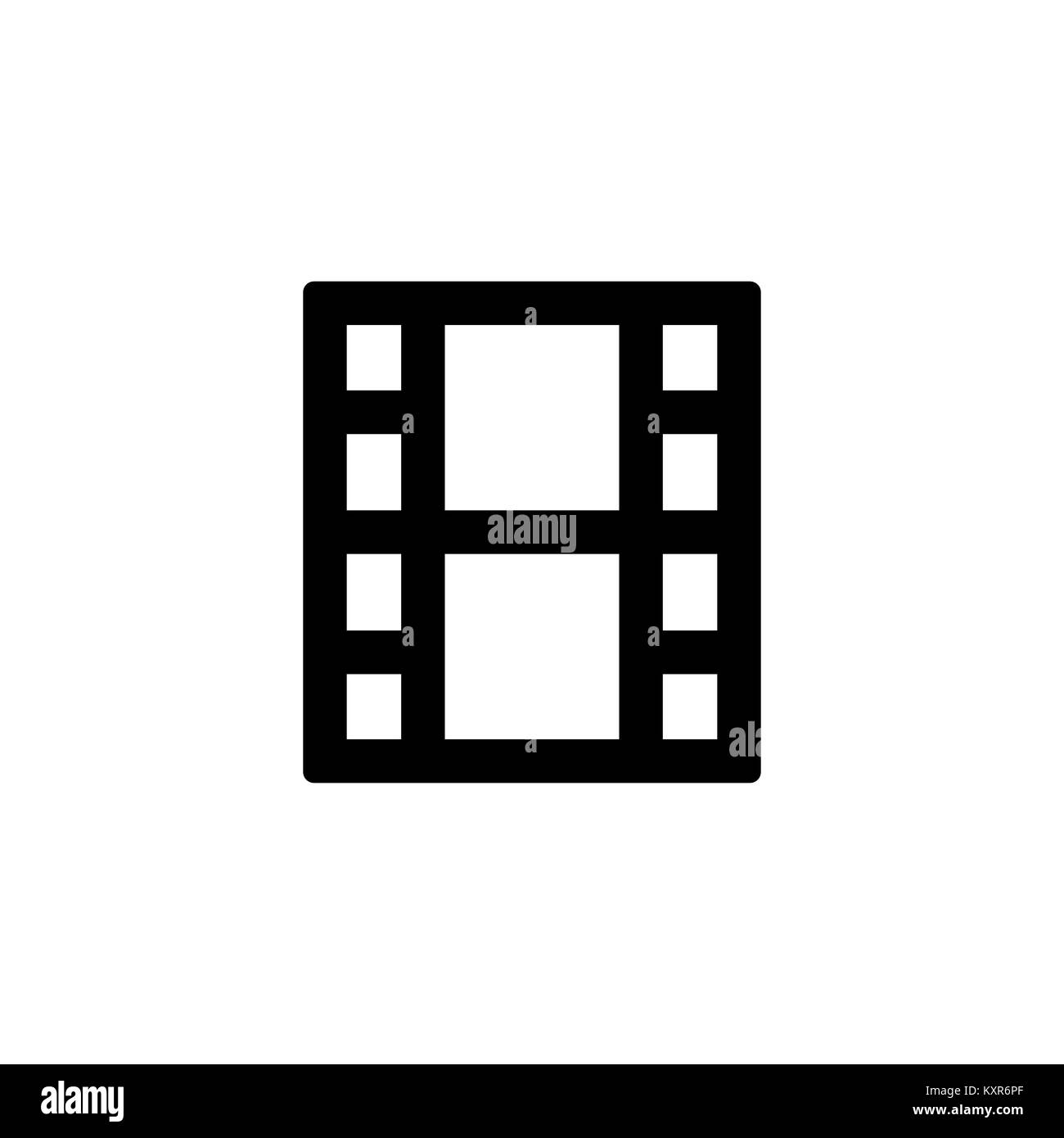 Film reel vector vectors hi-res stock photography and images - Alamy