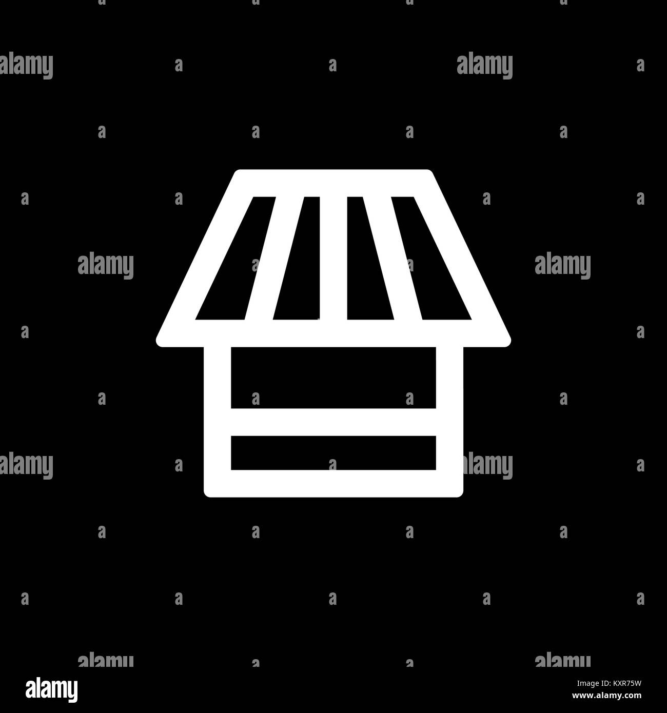 Store icon for simple flat style ui design Stock Vector Image & Art - Alamy