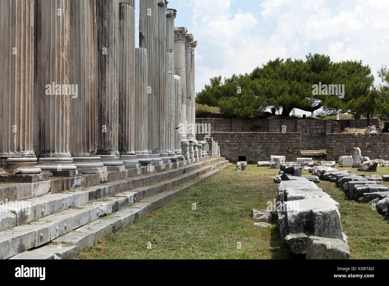 Asclepeion ancient city in Pergamon, Turkey Stock Photo - Alamy