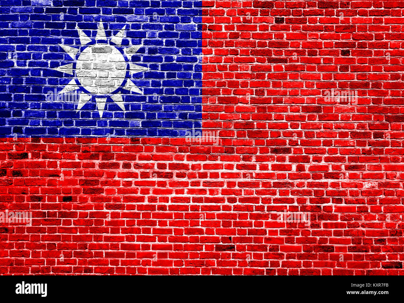 Old Taiwan Flag High Resolution Stock Photography and Images - Alamy