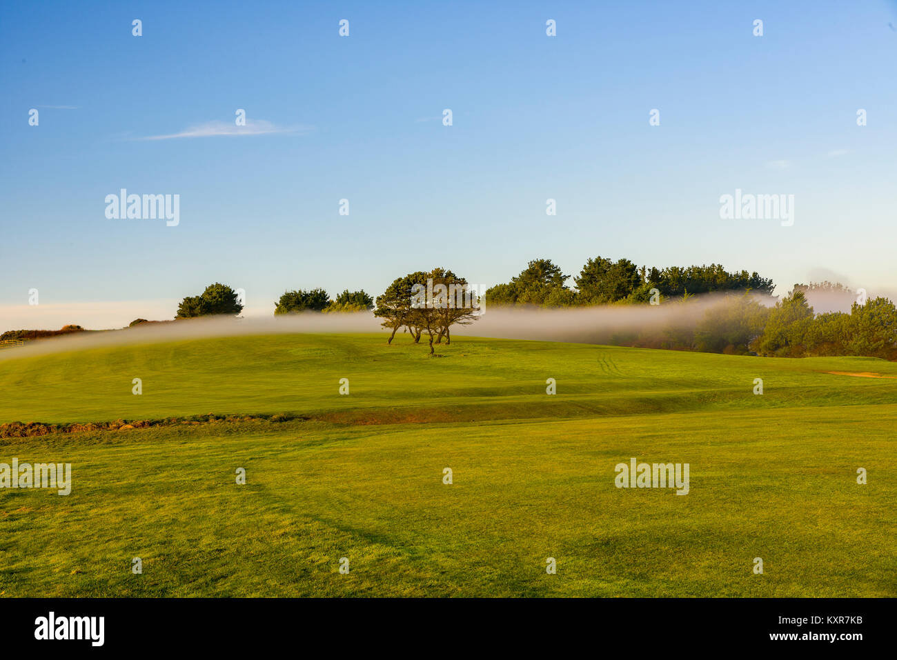 Spit Beach, St Austell Bay, Cornwall, UK. 10/01/2018, sunrise and ...