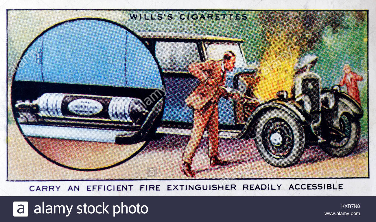 Safety First - Carry an efficient fire extinguisher readily accessible ...