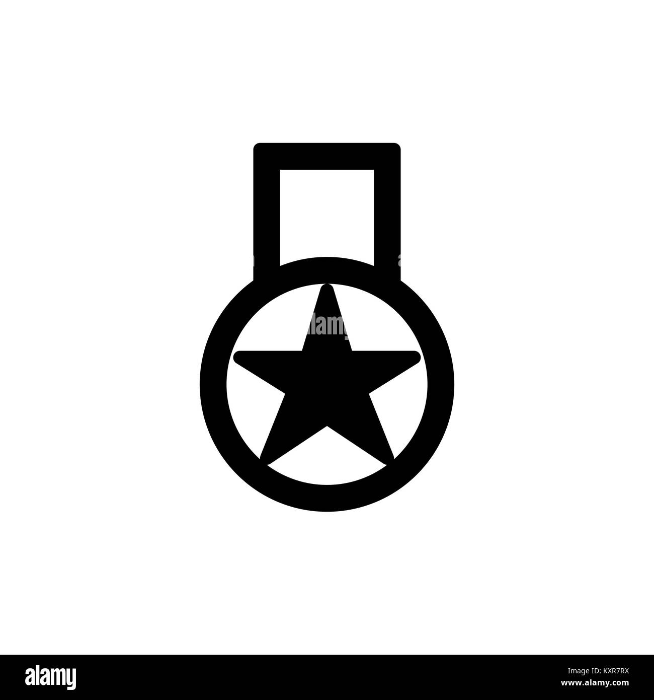 Medal symbol Cut Out Stock Images & Pictures - Alamy