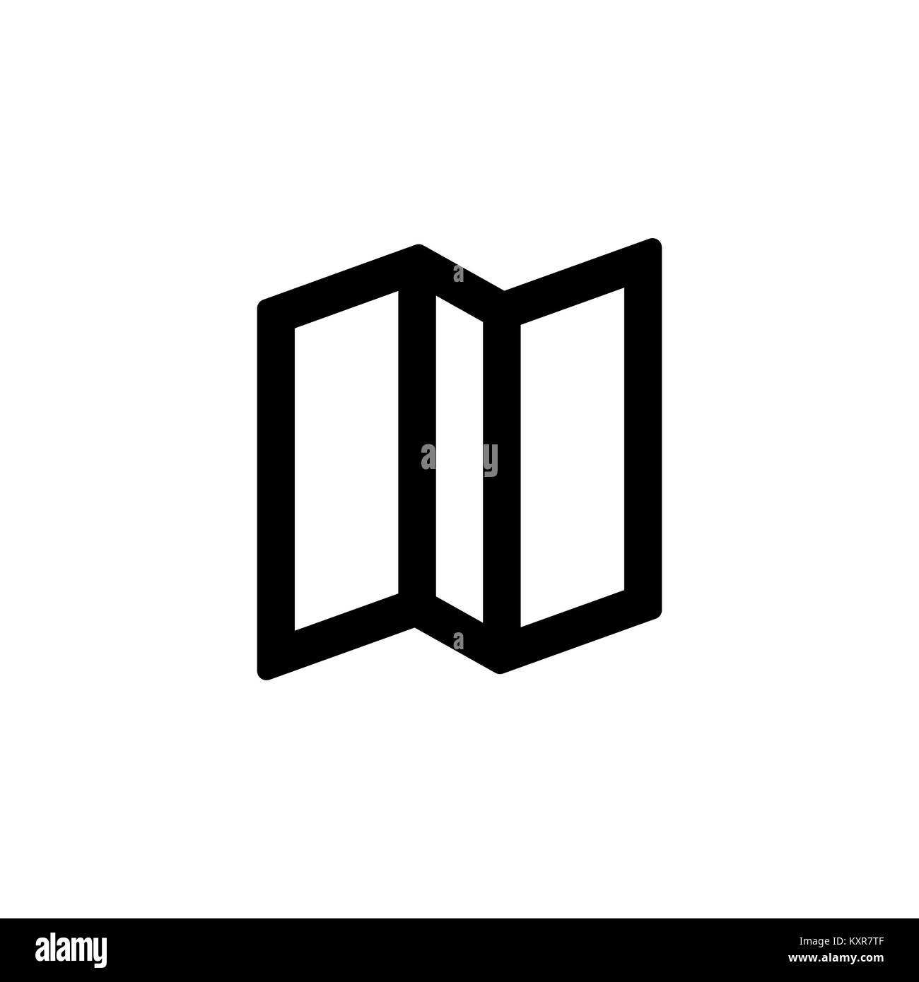 Flat route Cut Out Stock Images & Pictures - Alamy