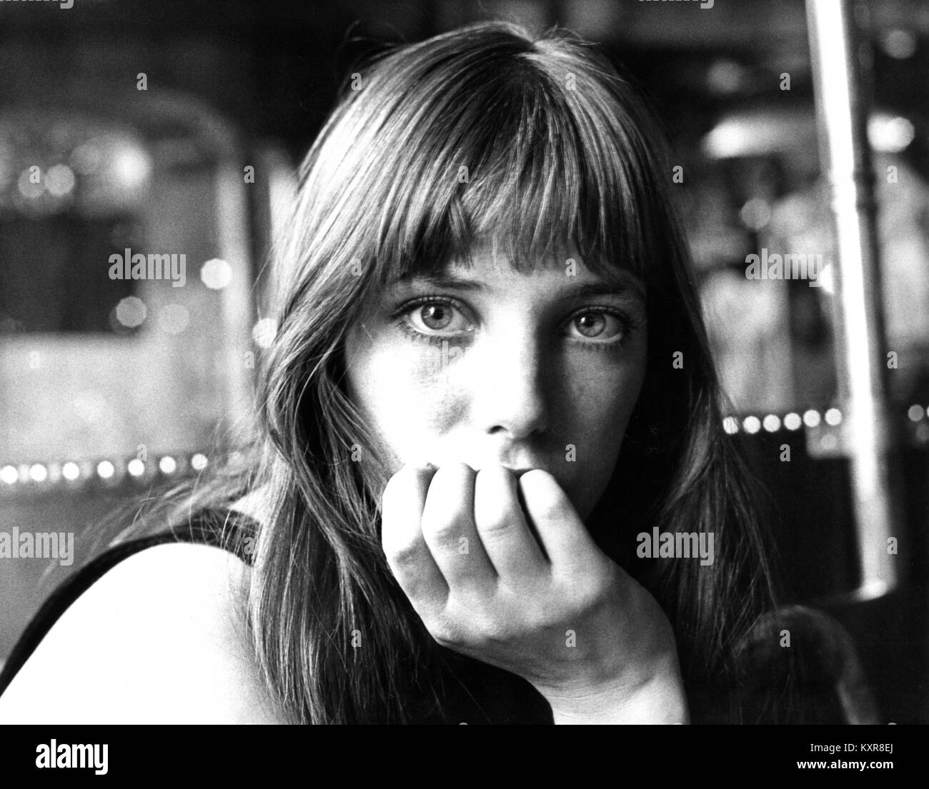 British actress and singer Jane Birkin in May 1970 in Munich - Germany ...