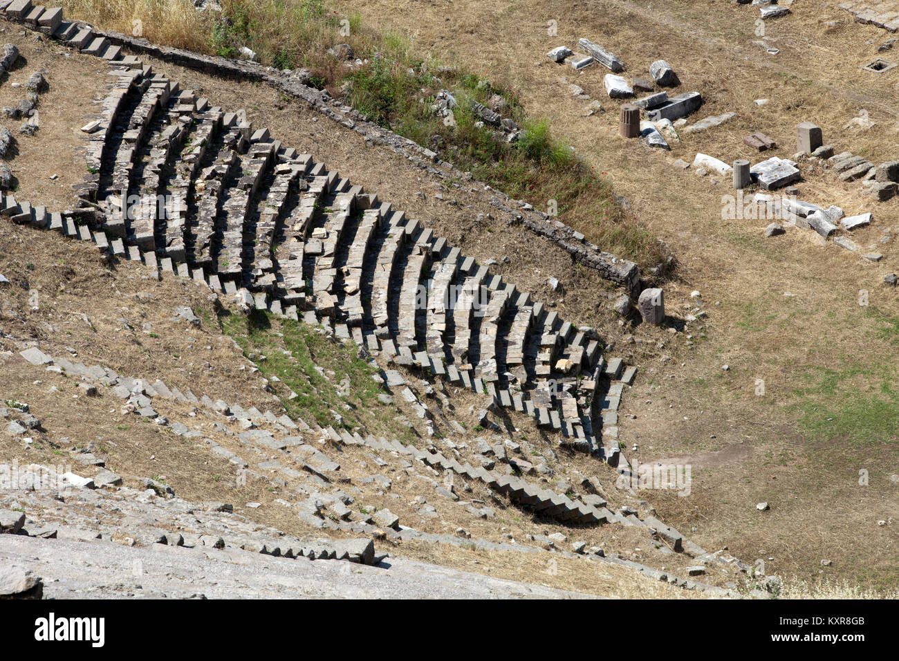 The Hellenistic Theater in Pergamon Stock Photo - Alamy