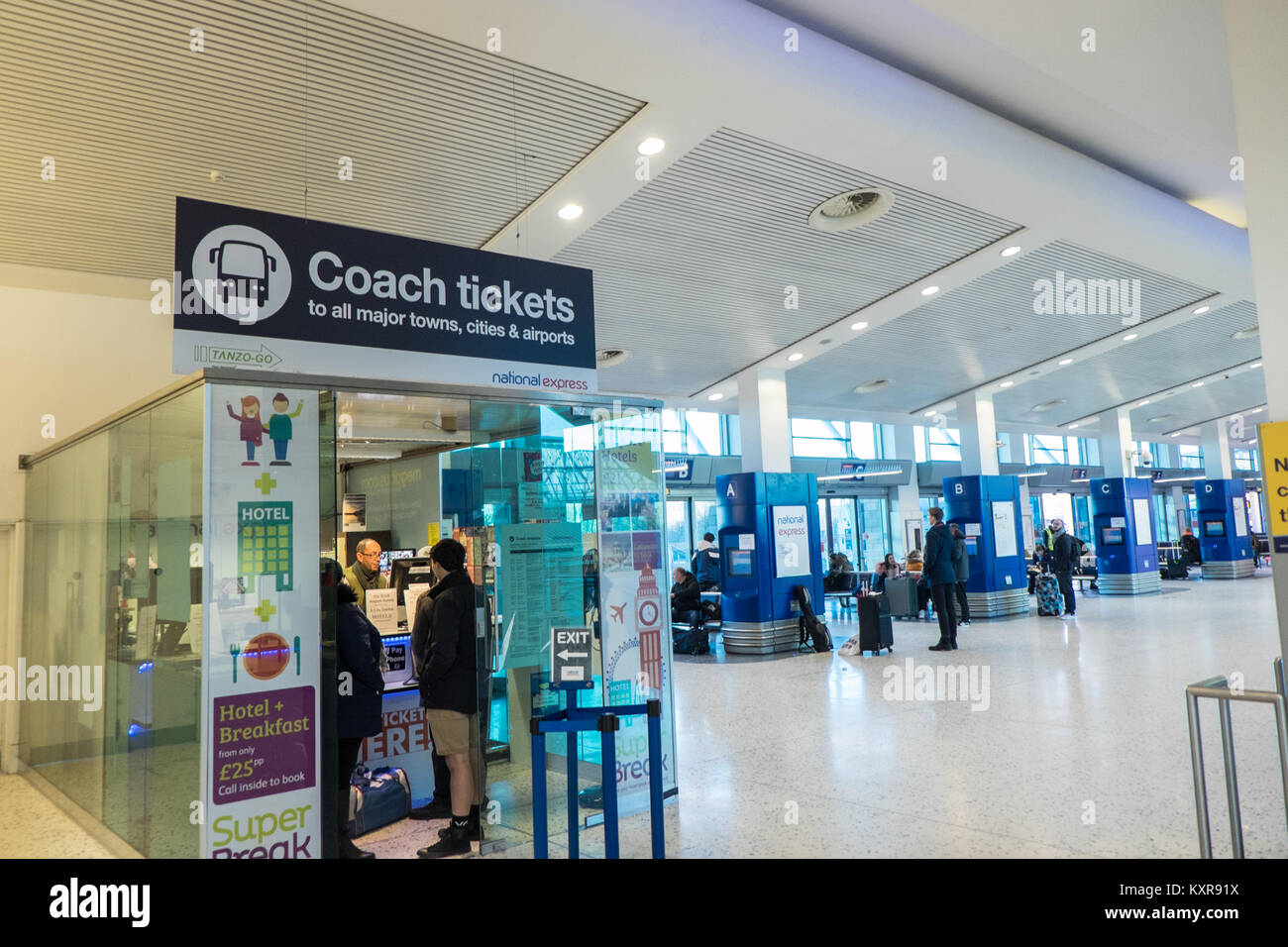 Manchester coach station hi-res stock photography and images - Alamy