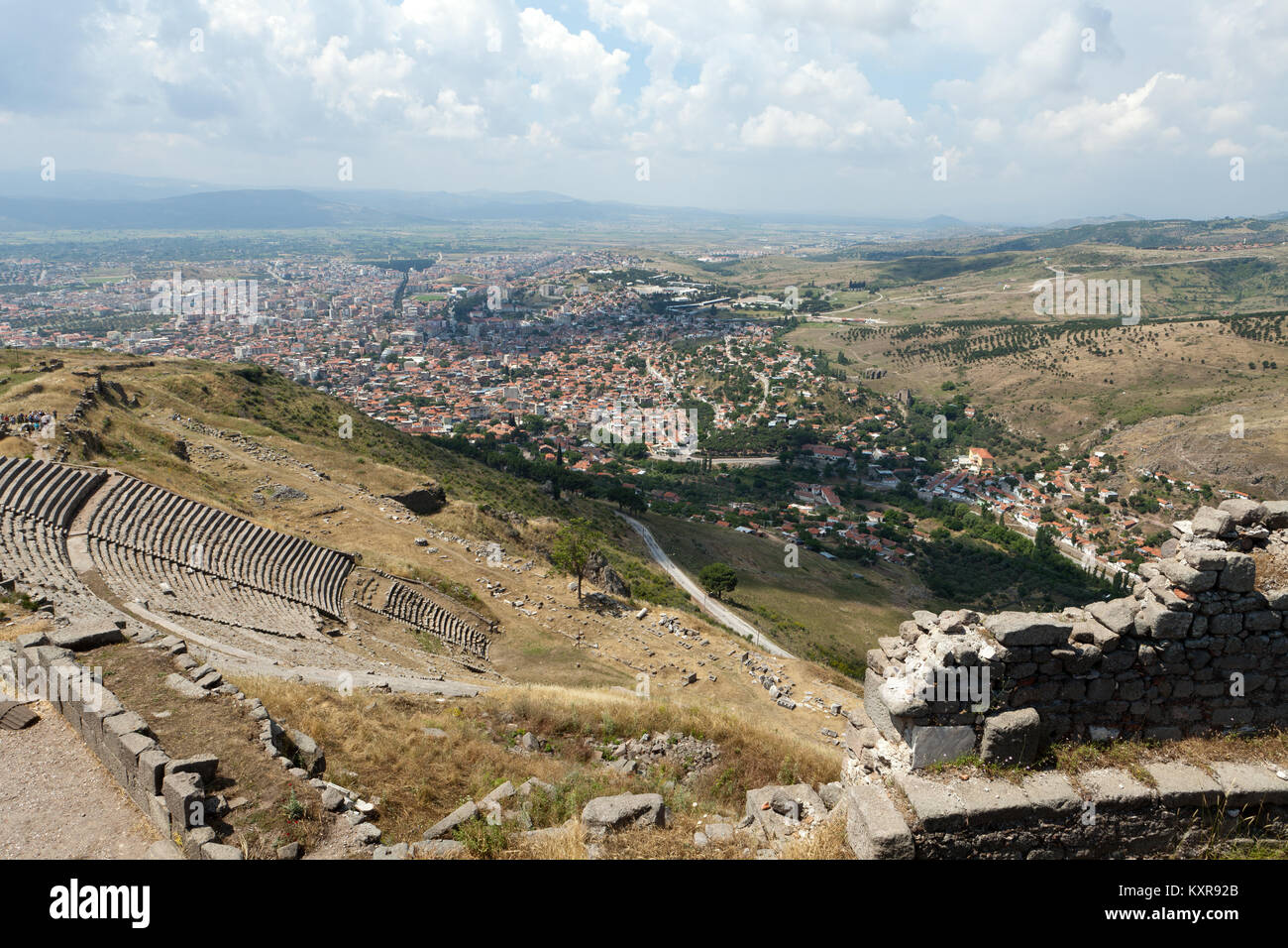 The Hellenistic Theater in Pergamon Stock Photo - Alamy