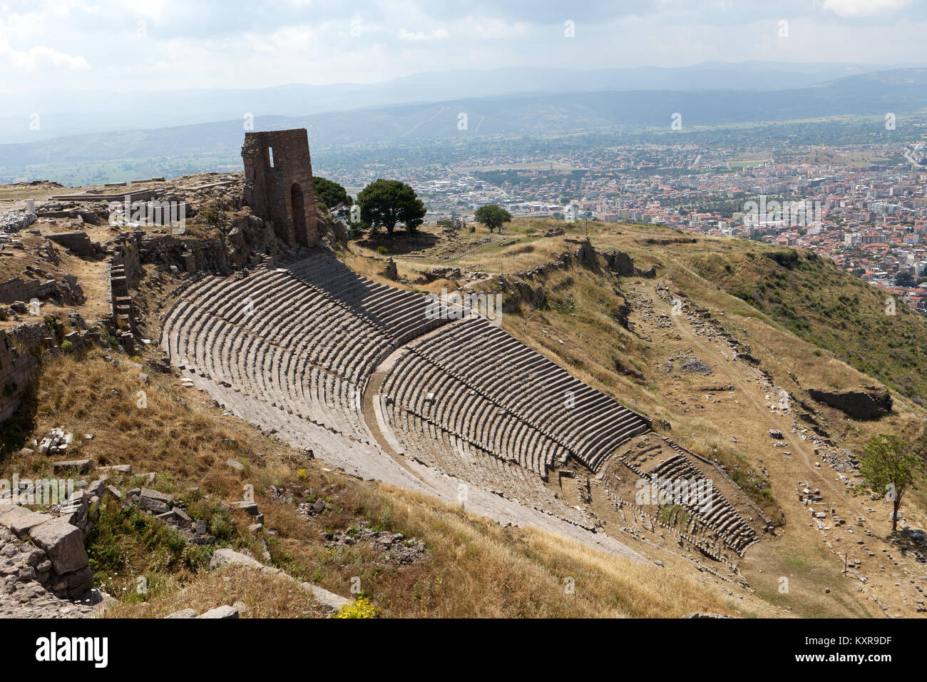 The Hellenistic Theater in Pergamon Stock Photo - Alamy