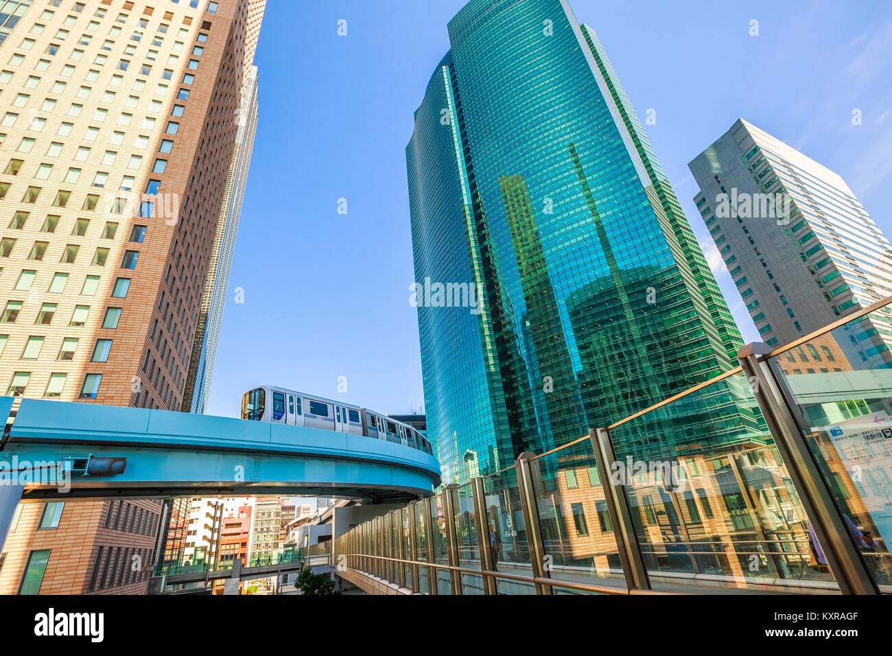 Shiodome City Center Stock Photo - Alamy